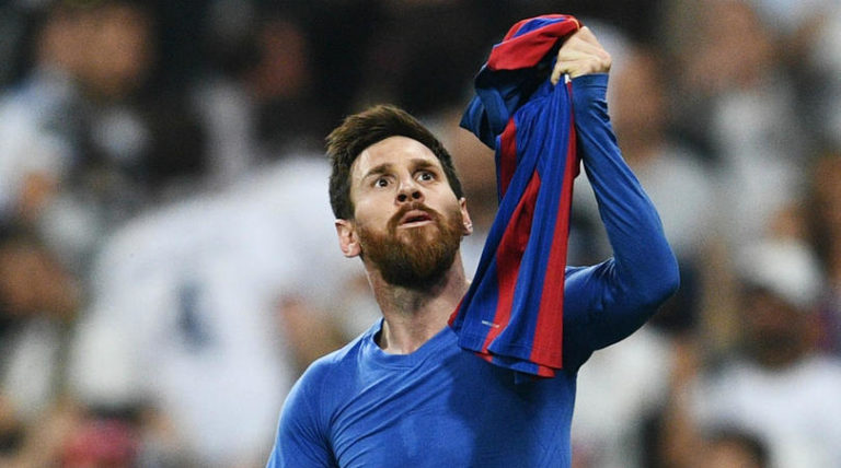 Argentine forward Lionel Messi's Barcelona career in numbers